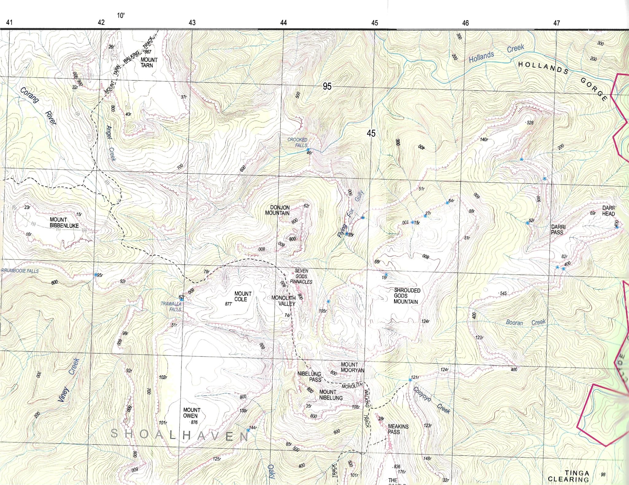 Topographic Maps of NSW 2022 Series | Bushwalking NSWBushwalking NSW